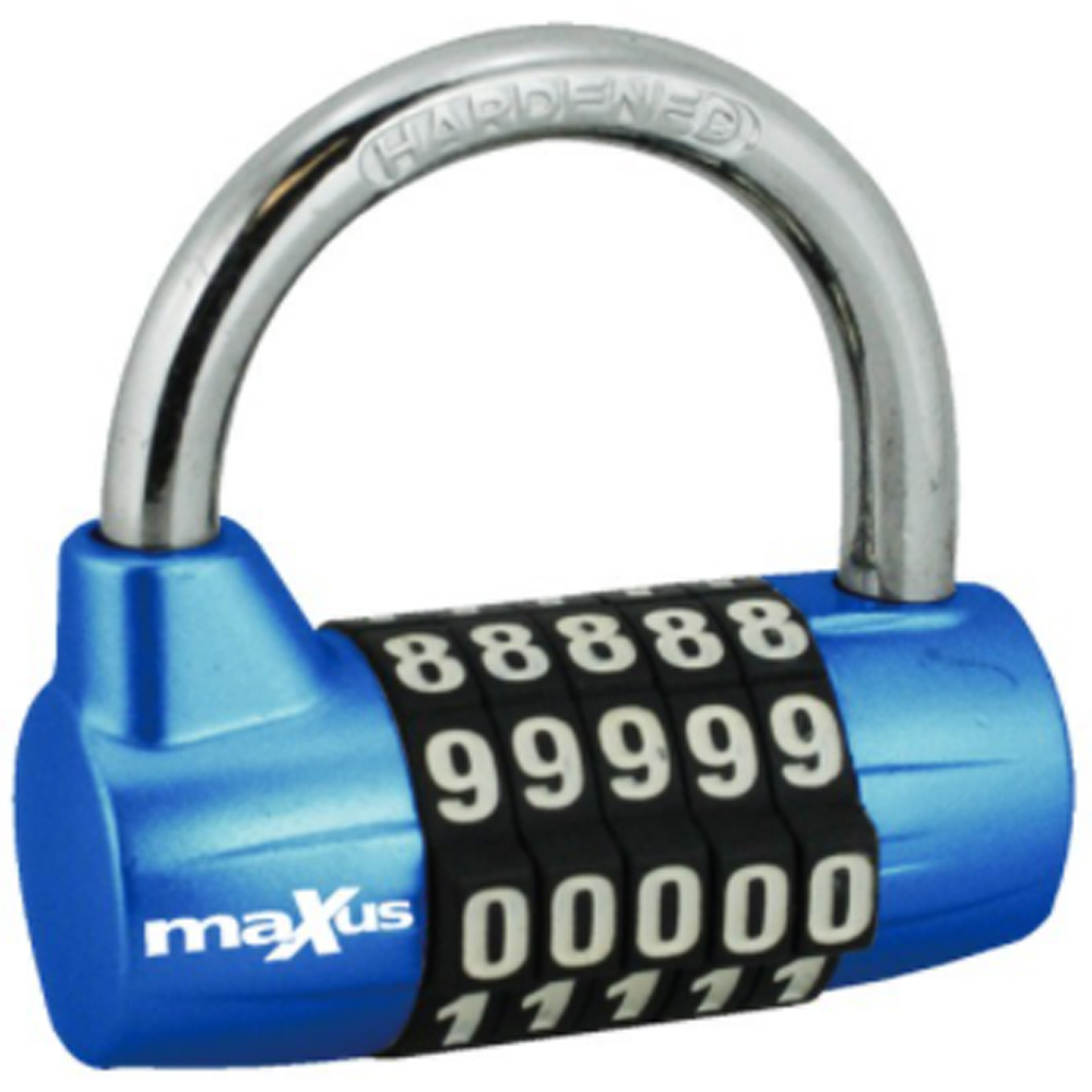 MAXUS MX75-B | Padlocks - Combination - Standard shackle | Fast Key ...