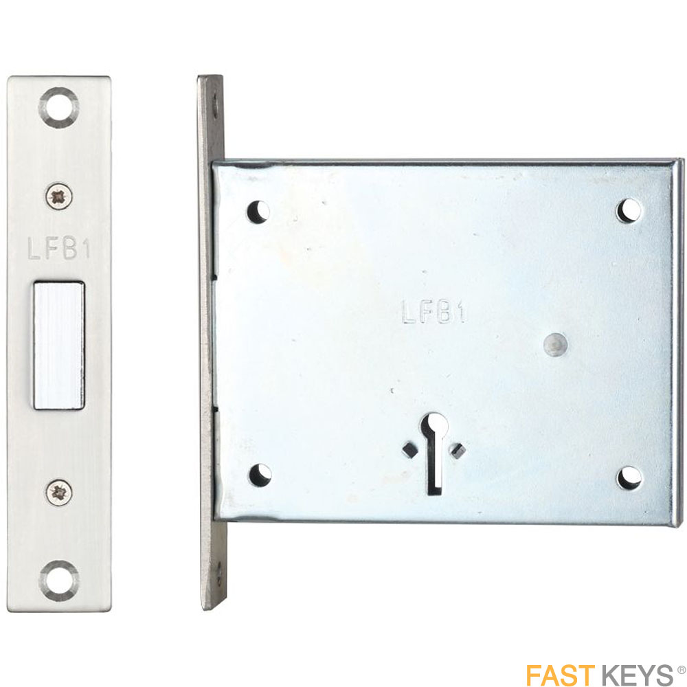 fire brigade mortice MORGAN LONDON FB1 | Mortice Deadlocks, FBLOCK01