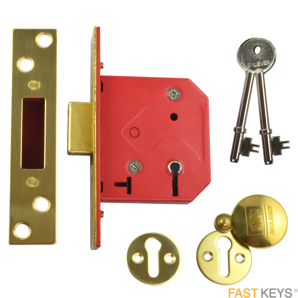 Union UNION 5 LEVER 64MM | Mortice Deadlocks, UN5LMDL